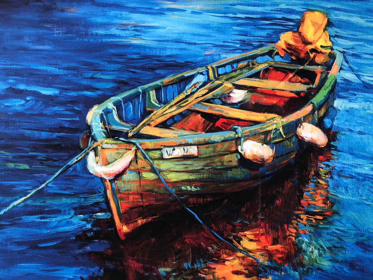 Cuadro: Bote (impresión) | Art: Boat (printed) – Casa Latina